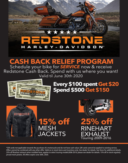 Promotions | Redstone Harley-Davidson®